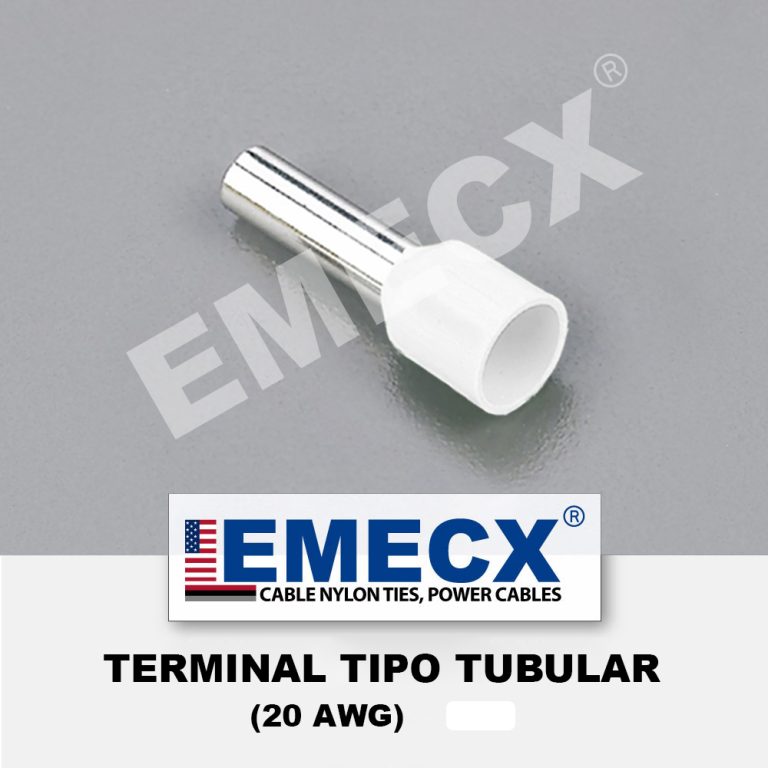TERMINAL TUBULAR DOBLE BLANCO (20 AWG) - YLLACONZA