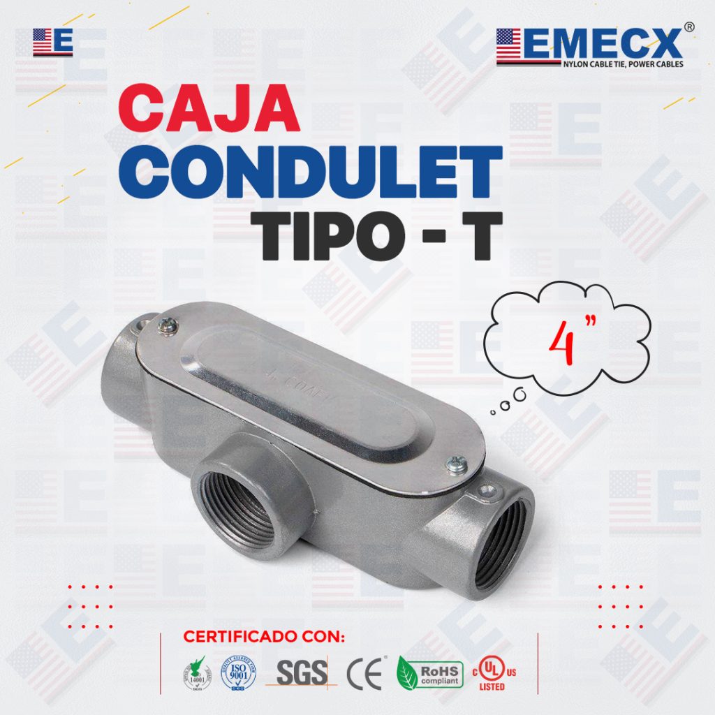 CAJA CONDULET TIPO T 4" - YLLACONZA