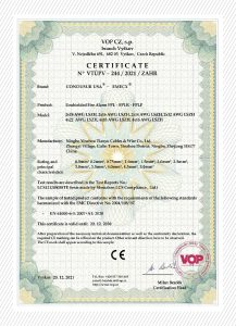 CERTIFICADO DE CABLES - YLLACONZA