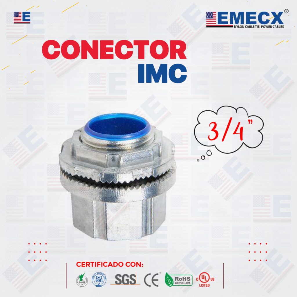 CONECTOR HUB IMC 3/4" - CONDUIT - YLLACONZA