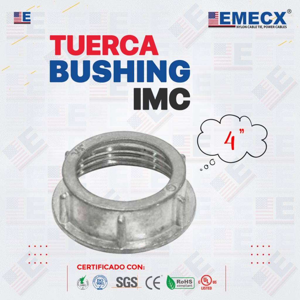 TUERCA BUSHING IMC 4" - CONDUIT - YLLACONZA